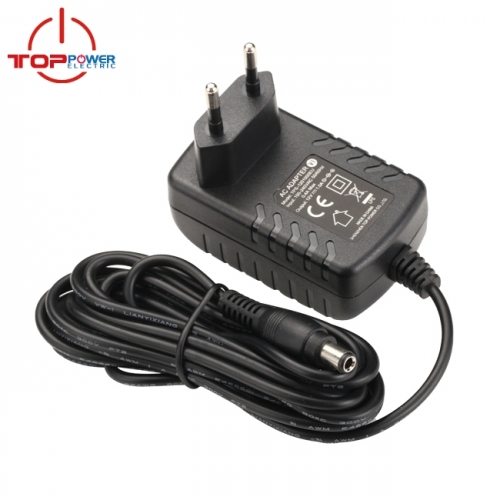 24v 0.5a power adapter CE ROHS, EU plug 24v 0.5a power supply with ...
